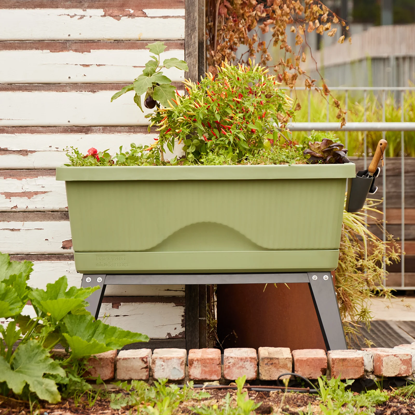 Byf Self Watering Planter Green – Altra Nursery